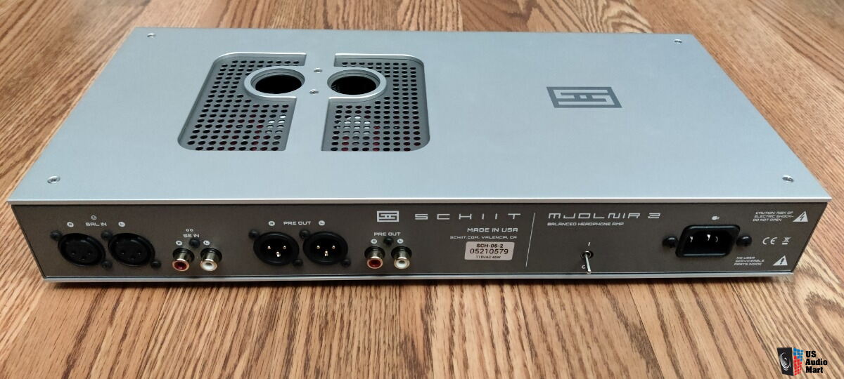 Schiit Mjolnir 2 w/matched tubes - silver Photo #4689350 - US Audio Mart