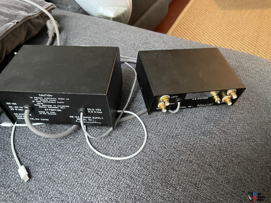DB Systems DB8 Phono Amplifier with High Current PSU Upgrade Photo ...