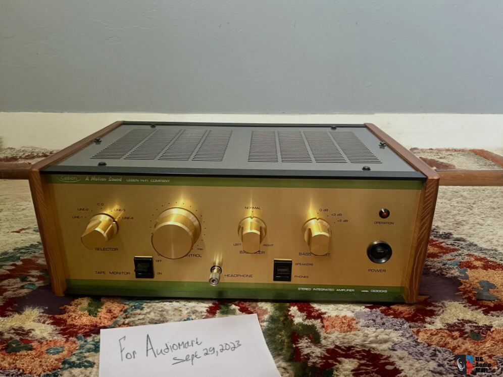 Leben CS-300XS Integrated Amplifier (excellent condition, since 2017 ...
