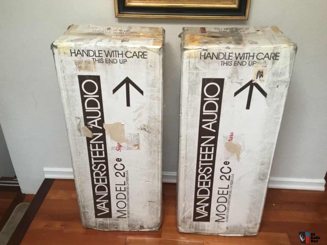 Vandersteen 2Ce Signature Speakers with original stands Photo #4693754 ...