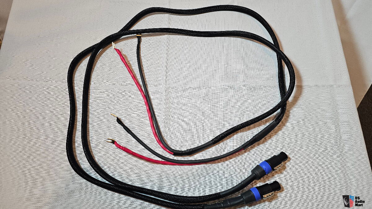 SignalCable REL Speakon Link - 6 foot - Stereo configured pair Photo ...