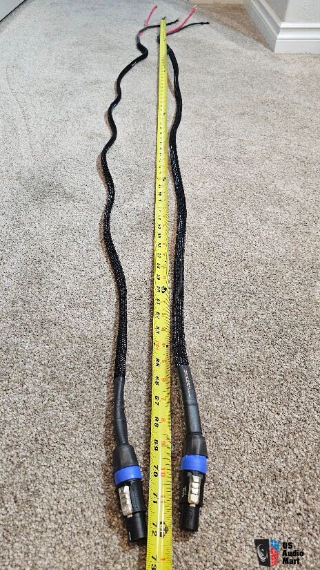 SignalCable REL Speakon Link - 6 foot - Stereo configured pair Photo ...