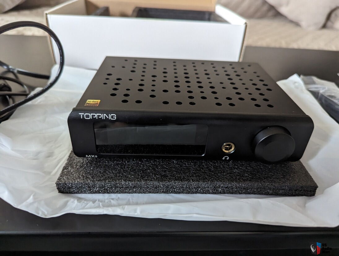 topping MX5 Audio Headphone & Speaker Amplifier 384kHz DSD256 DAC Photo ...