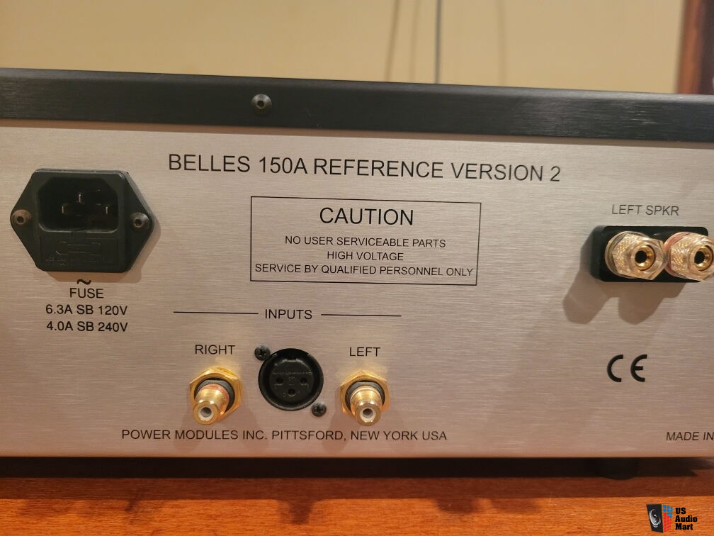 Belles 150A Reference Amplifier V2 Photo #4695878 - US Audio Mart