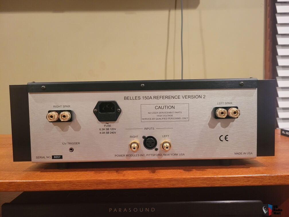 Belles 150A Reference Amplifier V2 Photo #4695878 - US Audio Mart