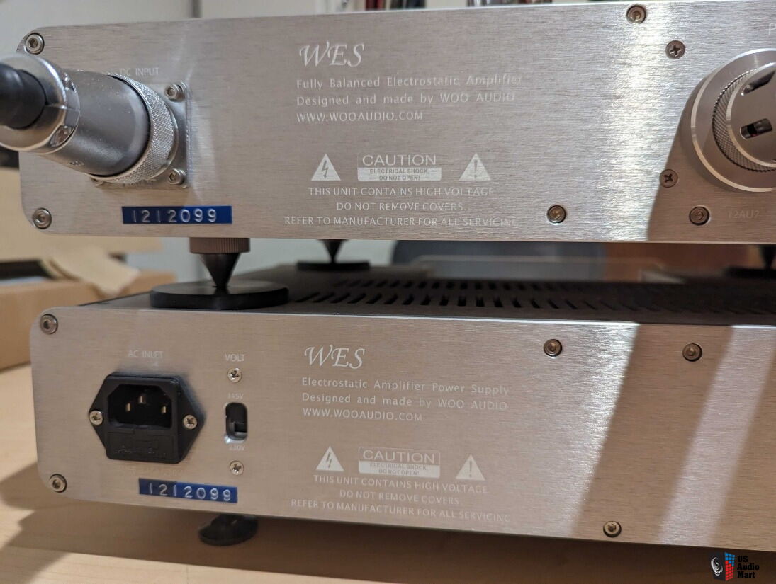 Woo WES (2nd Gen) Electrostatic Headphone Amplifier Photo #4696406 - US ...