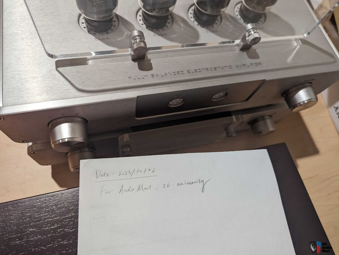 Woo WES (2nd Gen) Electrostatic Headphone Amplifier Photo #4698103 - US ...