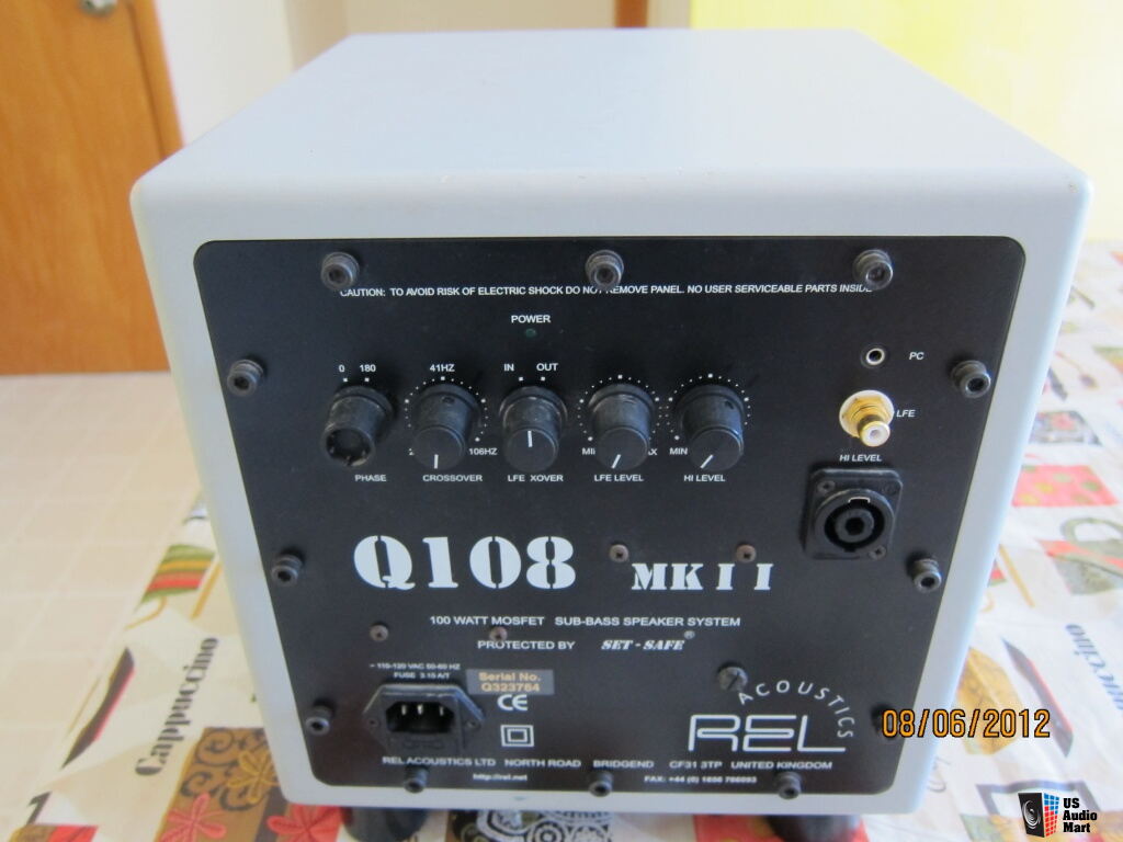 REL Q108 Mk. II Photo #469924 - US Audio Mart