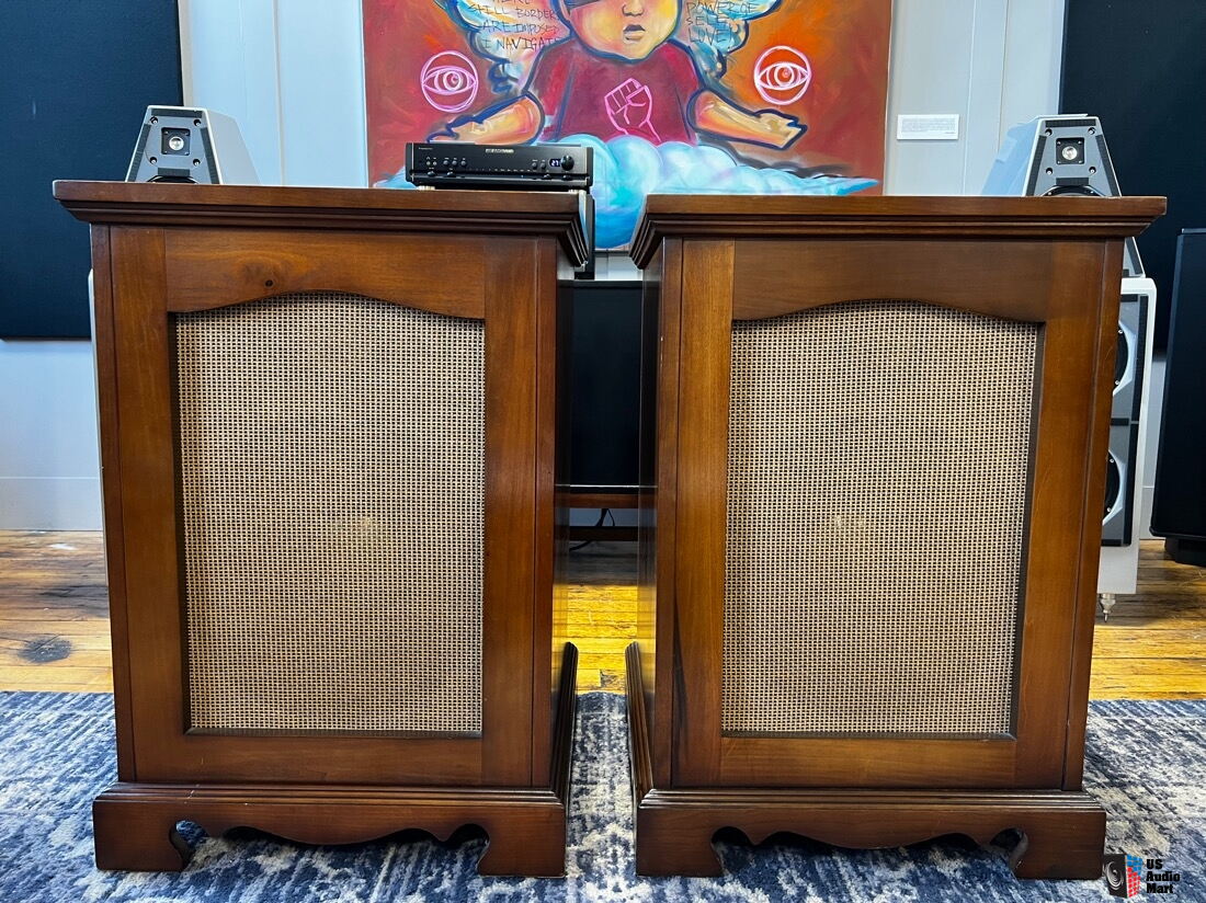 JBL '030' Speaker System, Custom Hillcraft Cherry Cabinets Photo ...