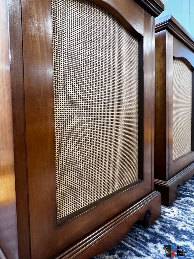 JBL '030' Speaker System, Custom Hillcraft Cherry Cabinets Photo ...