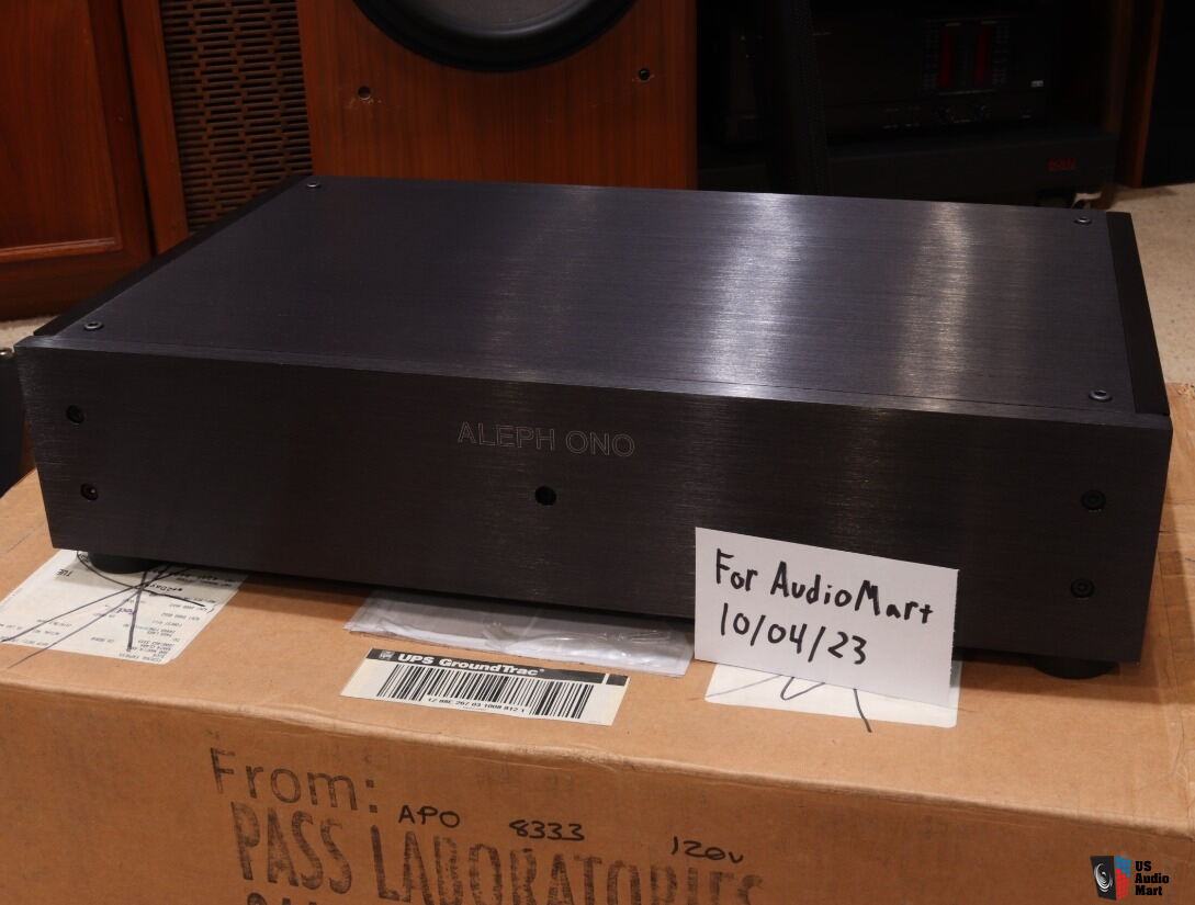 Pass Labs Aleph Ono MC/MM Stereo Phono Stage Phono Preamplifier Photo ...