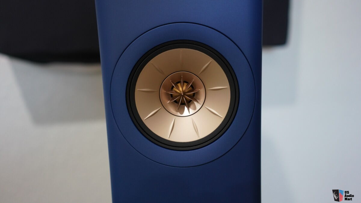 Kef LS60s Royal Blue Photo #4700582 - US Audio Mart