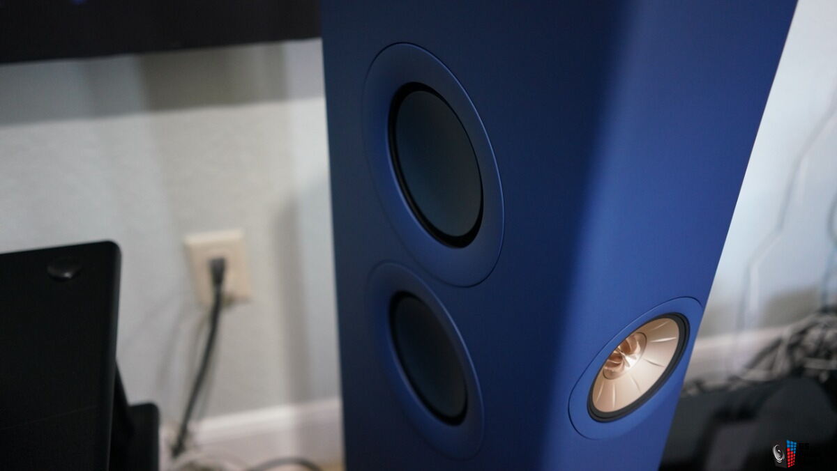 Kef LS60s Royal Blue Photo #4700585 - US Audio Mart