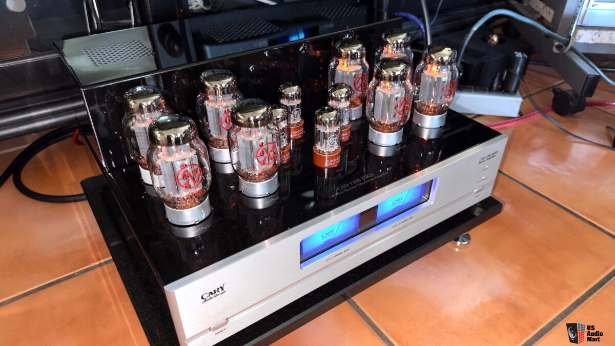 Cary Audio CAD-120S MkII Tube Amplifier with Hexfred & Cardas Cap ...