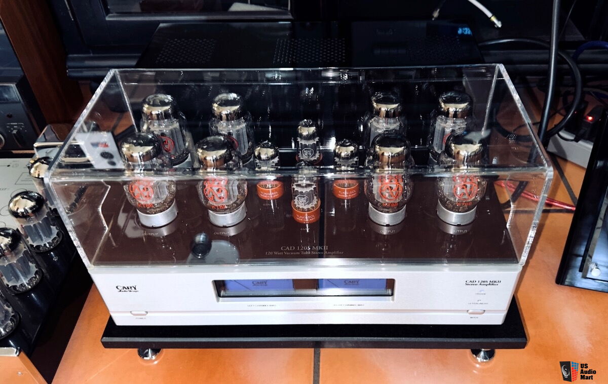 Cary Audio CAD-120S MkII Tube Amplifier with Hexfred & Cardas Cap ...