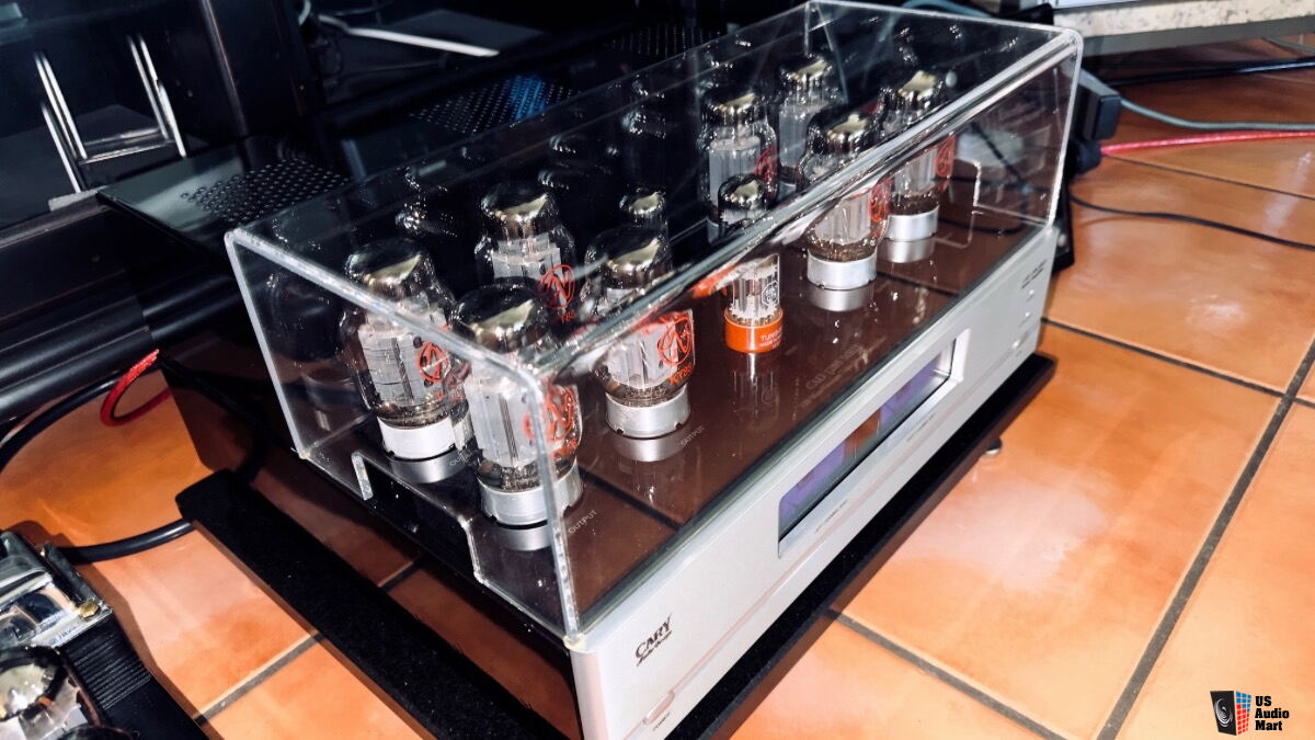 Cary Audio CAD-120S MkII Tube Amplifier with Hexfred & Cardas Cap ...