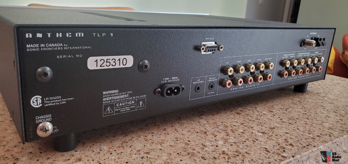 Anthem TLP-1 Preamp/Tuner with remote Photo #4702917 - US Audio Mart