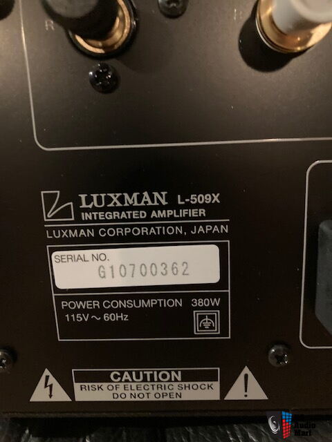 Luxman L-509X Integrated Amplifier Photo #4703369 - US Audio Mart