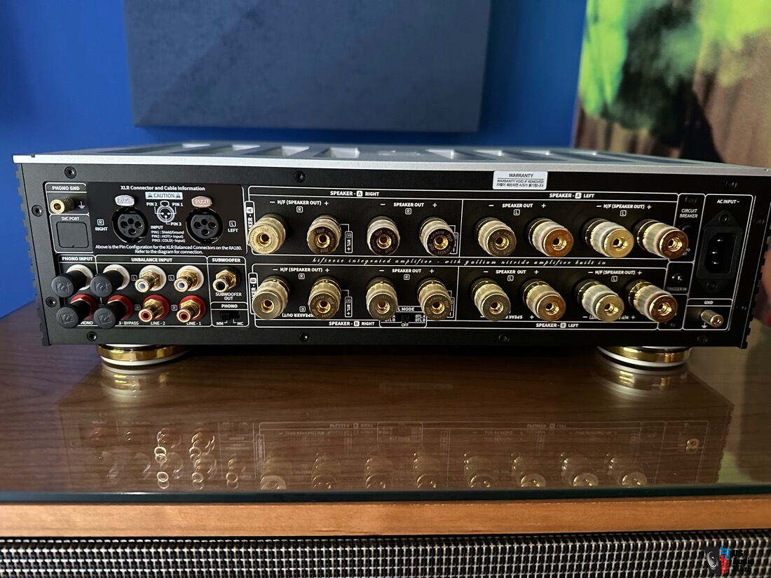 HIFI ROSE RA180 Integrated Amplifier w/Phono Section Photo #4703659 ...