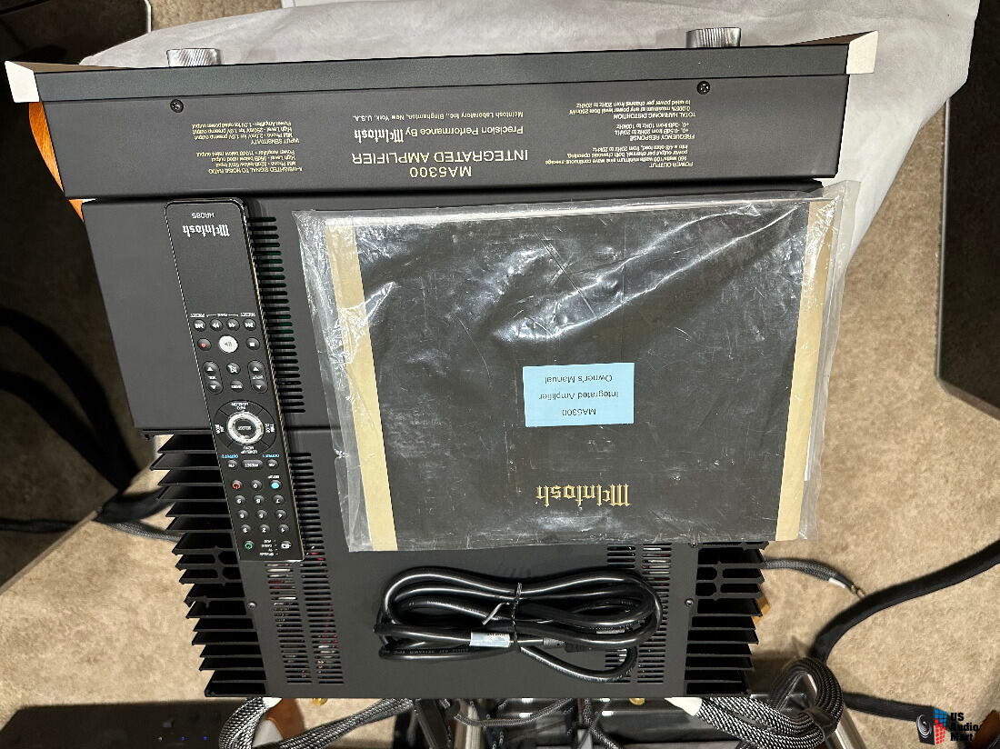 Mcintosh MA5300 Integrated Amplifier, Demo with all accessories and ...