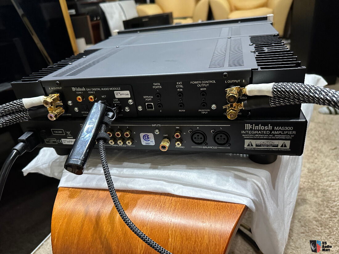 Mcintosh MA5300 Integrated Amplifier, Demo with all accessories and ...