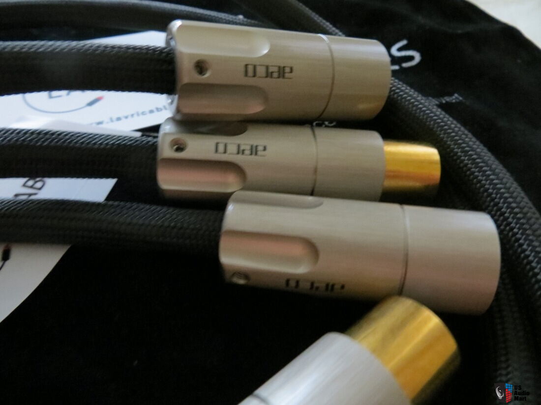 Lavri Master Silver 1M XLR Black Interconnects V2-1 Photo #4704150 - US ...