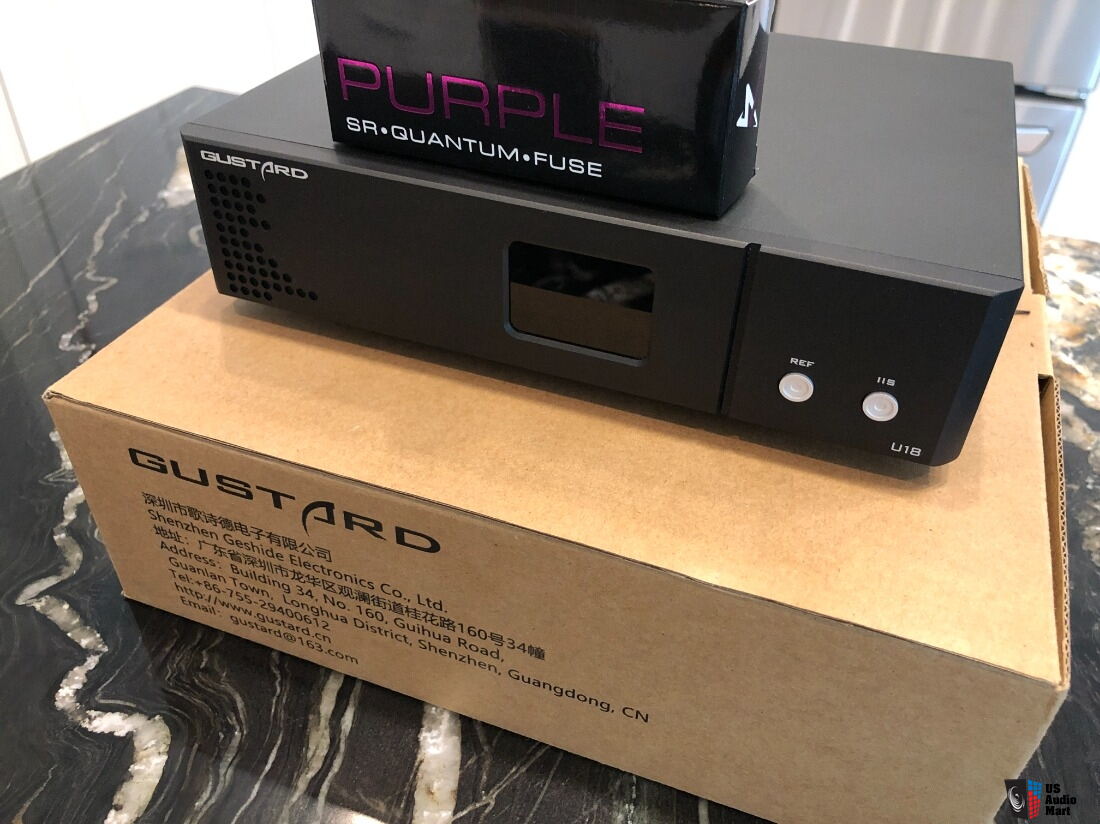 Gustard U18 w/ Synergistic Research Purple Fuse For Sale - US Audio Mart