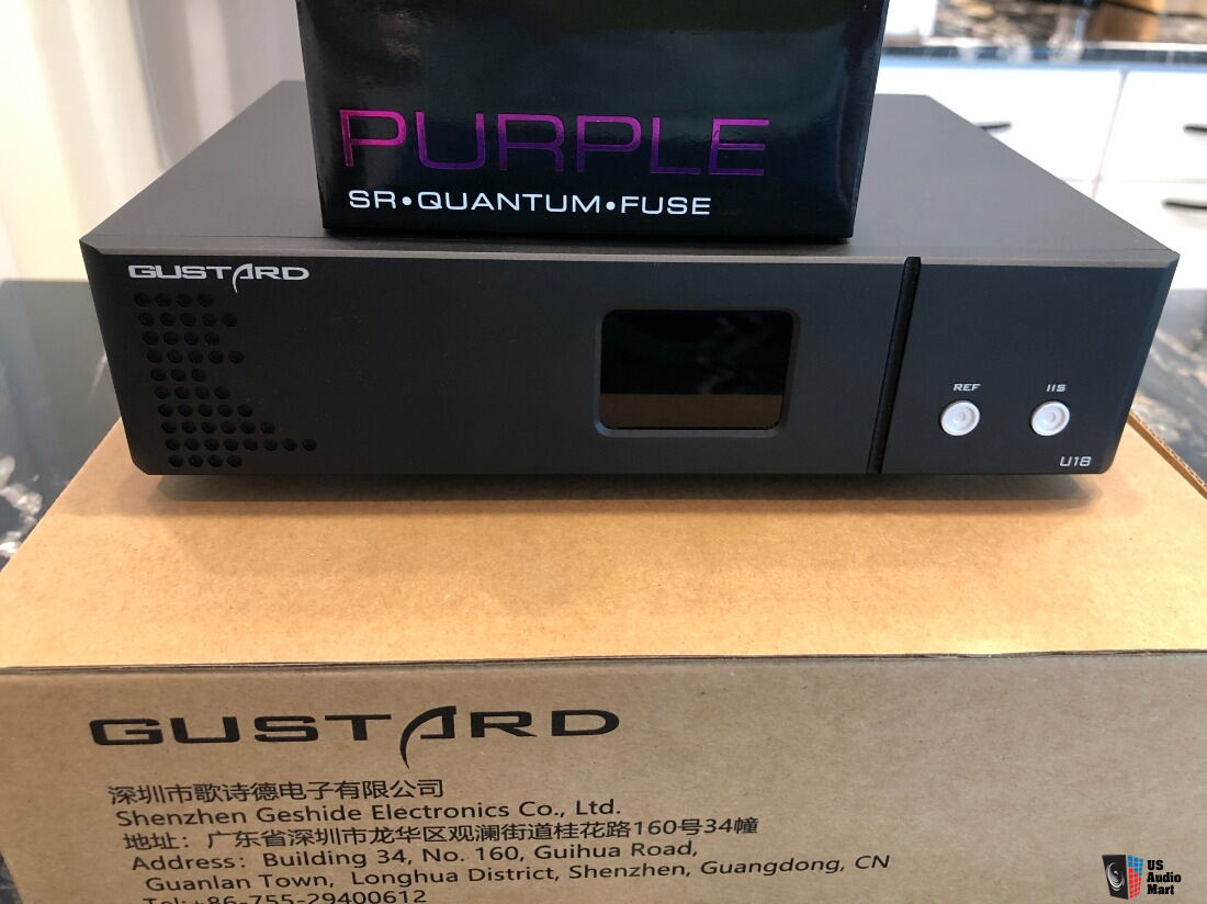 Gustard U18 w/ Synergistic Research Purple Fuse Photo #4707408 - US ...