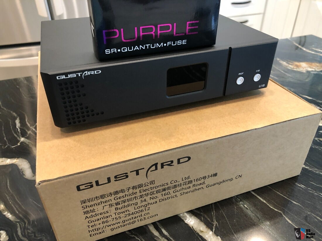 Gustard U18 w/ Synergistic Research Purple Fuse Photo #4707408 - US ...