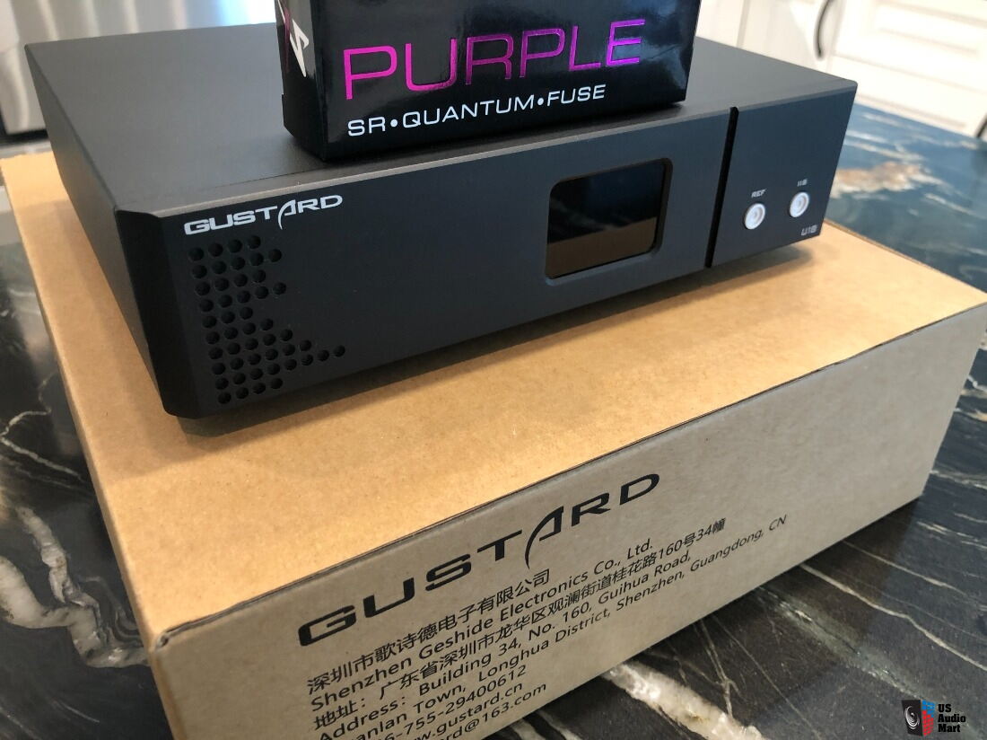 Gustard U18 w/ Synergistic Research Purple Fuse Photo #4707408 - US ...