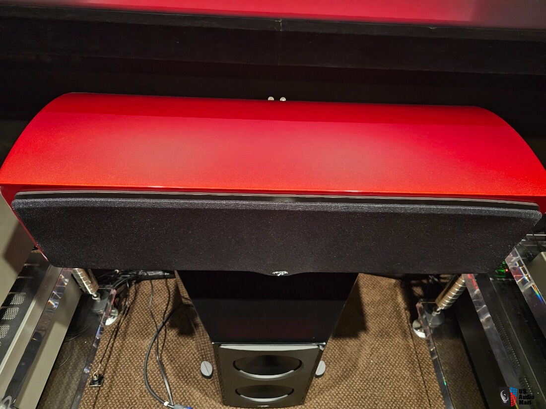 Paradigm Persona 7F Metallic Red MINT $500 included towards freight ...