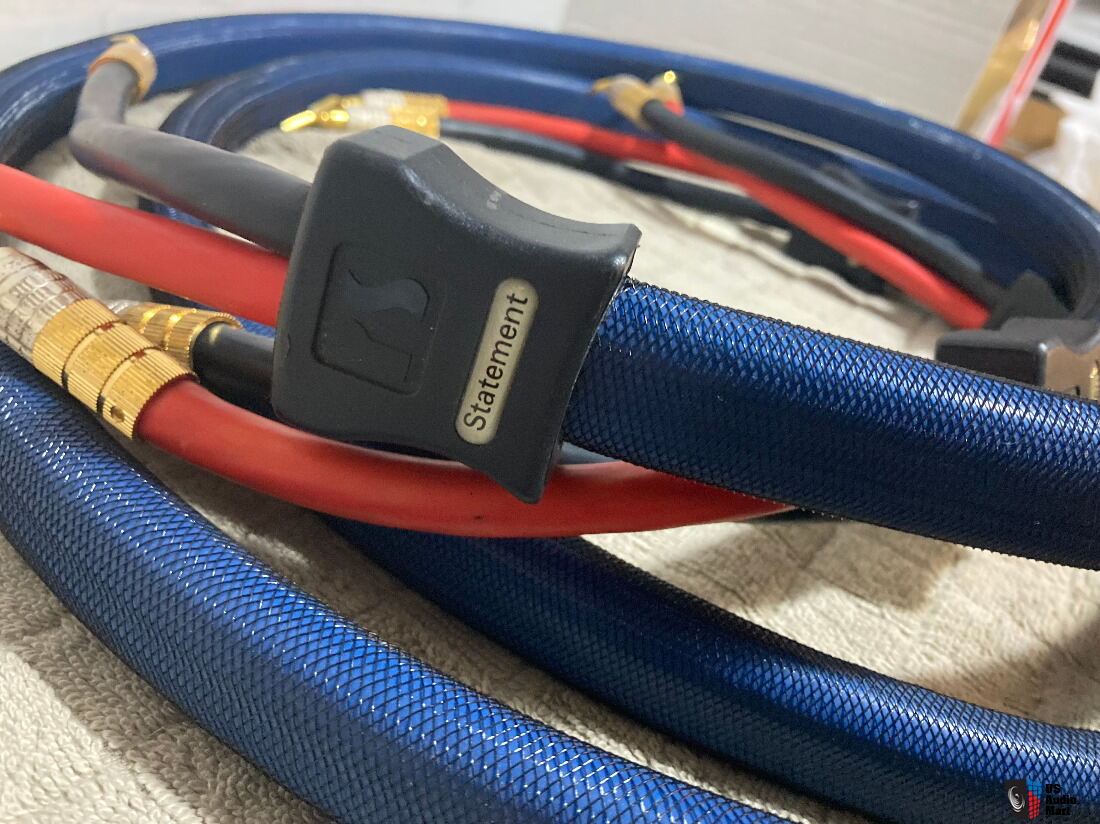 PS Audio Extreme Statement Speaker Cables A Pair @ 2 meter's In Nice ...