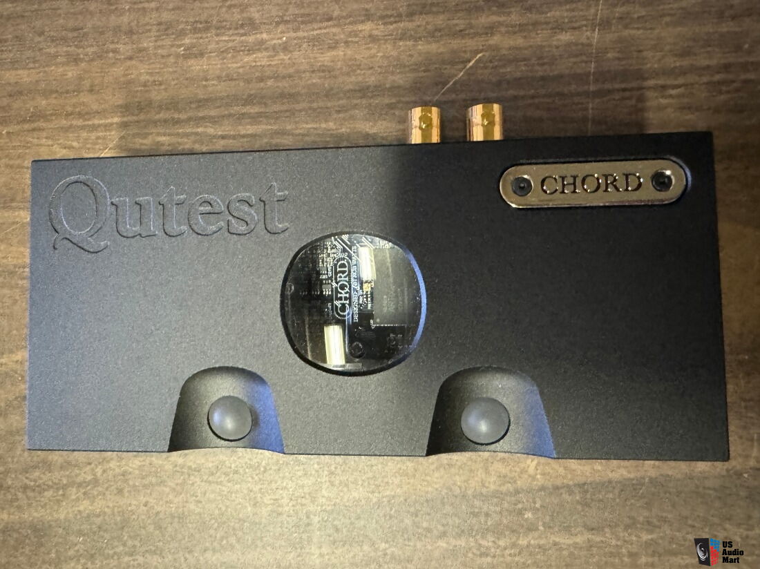 CHORD Qutest DAC with Linear Power Supply - ** Lowest Price on Audio ...