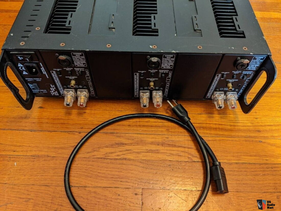 Bryston 9B-SST Power Amplifier, Three (3) Channels 3X120W into 8-Ohm ...