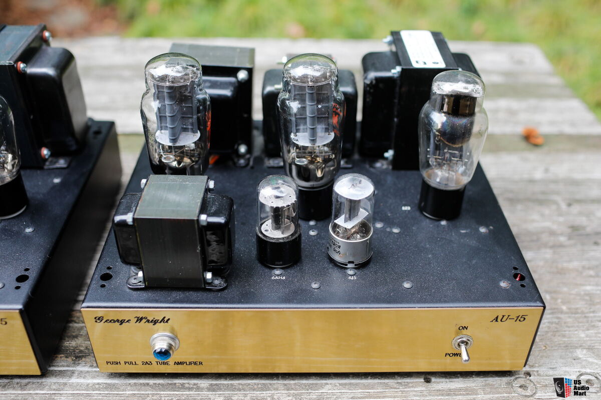 George Wright Signature AU-15 push pull 2A3 monoblocks Photo #4713482 ...