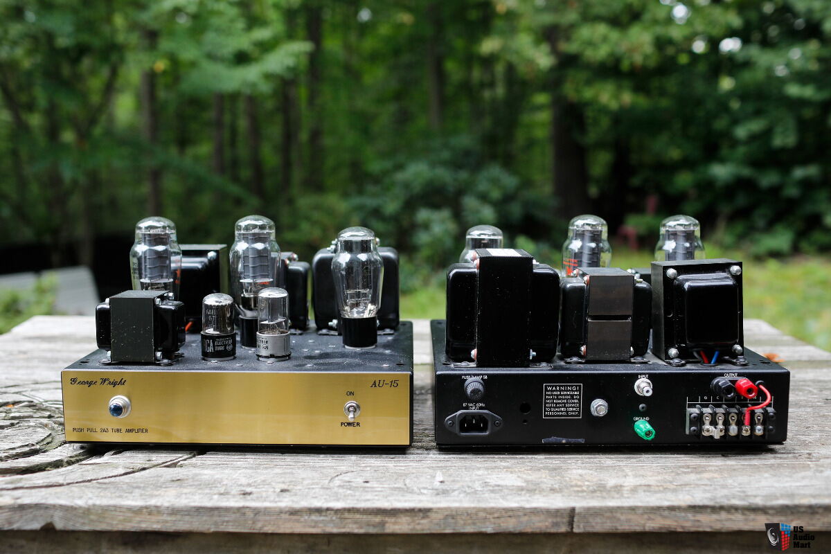 George Wright Signature AU-15 push pull 2A3 monoblocks Photo #4713486 ...