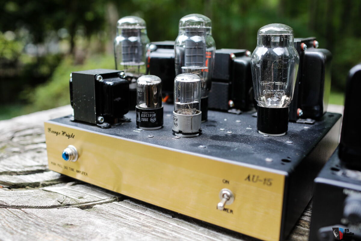 George Wright Signature AU-15 push pull 2A3 monoblocks Photo #4713486 ...