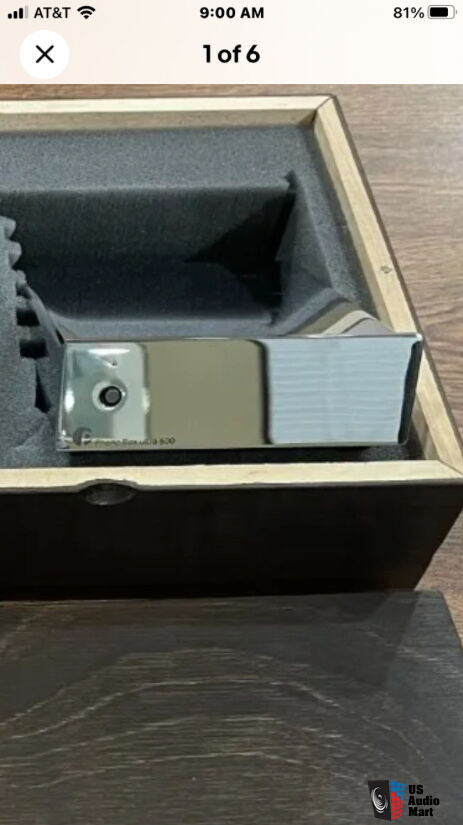 Project ultra 500 phono stage anniversary black chrome Photo #4433700 ...