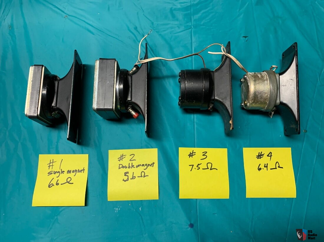 Electrovoice EV T35 Tweeters Tested and Working! Photo #4714252 - US ...