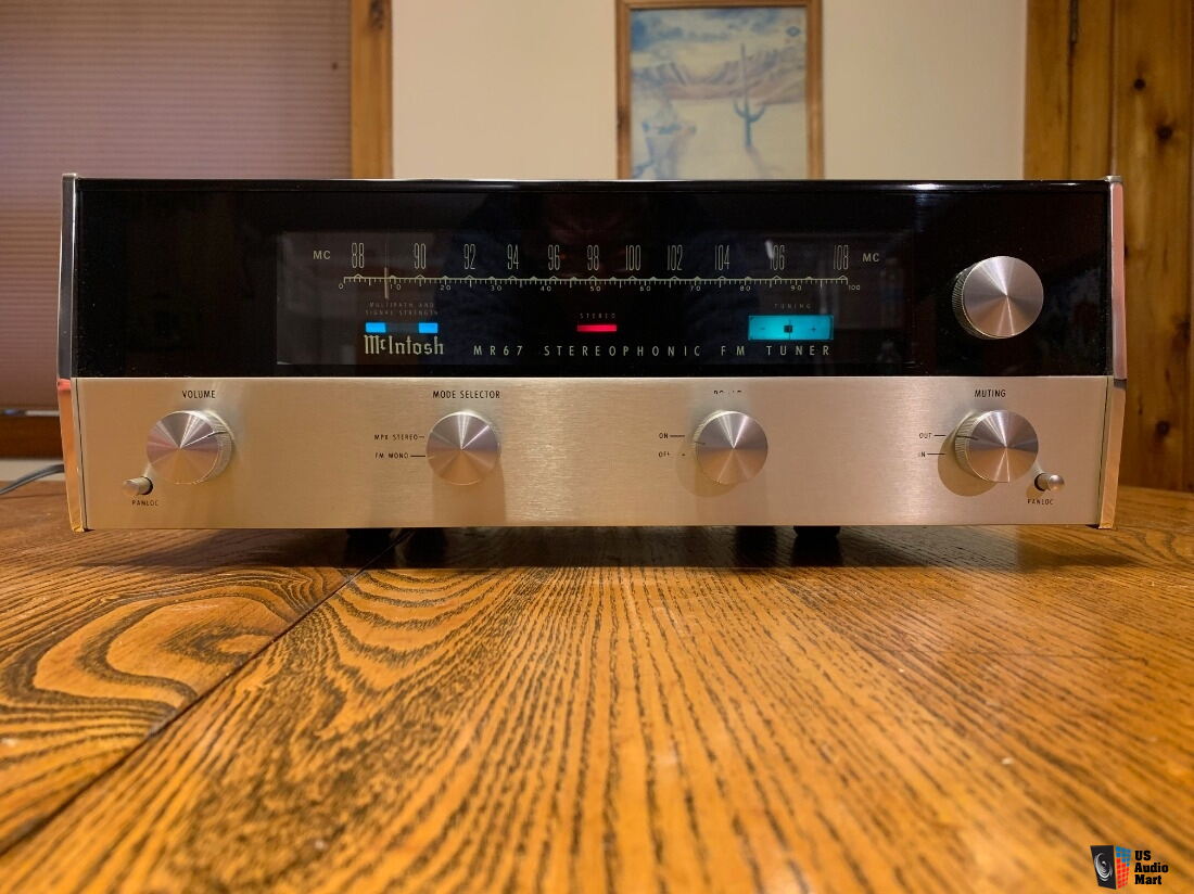 McIntosh MR67 Tube Stereo Tuner aligned by Radio X Nice! For Sale - US ...