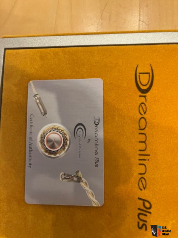 Crystal Cable Dreamline Plus power cable Photo #4715354 - US Audio Mart