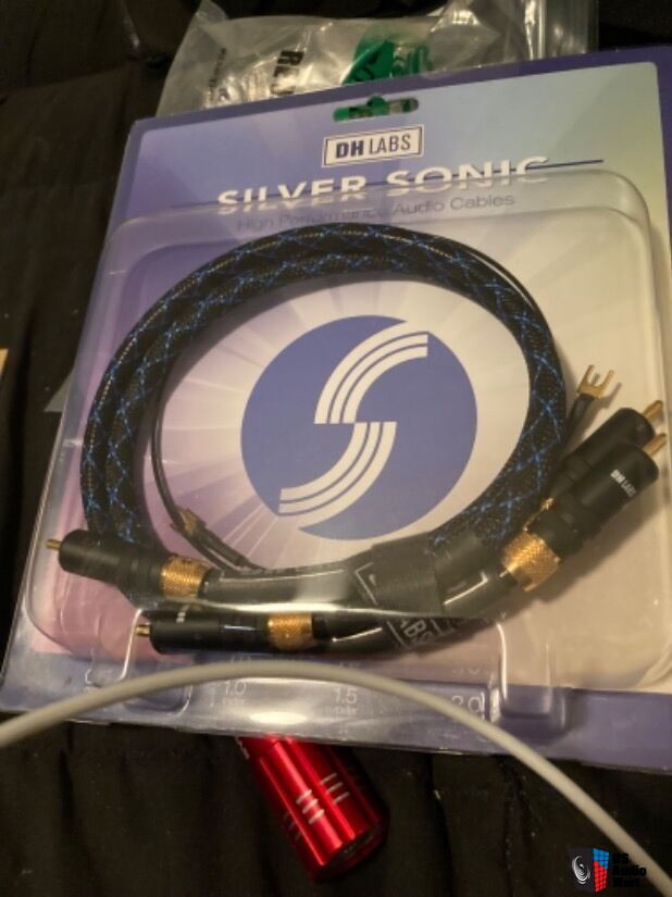 DH Labs Silver Sonic Dimension Phono Cable .5 meters Reduced Price ...