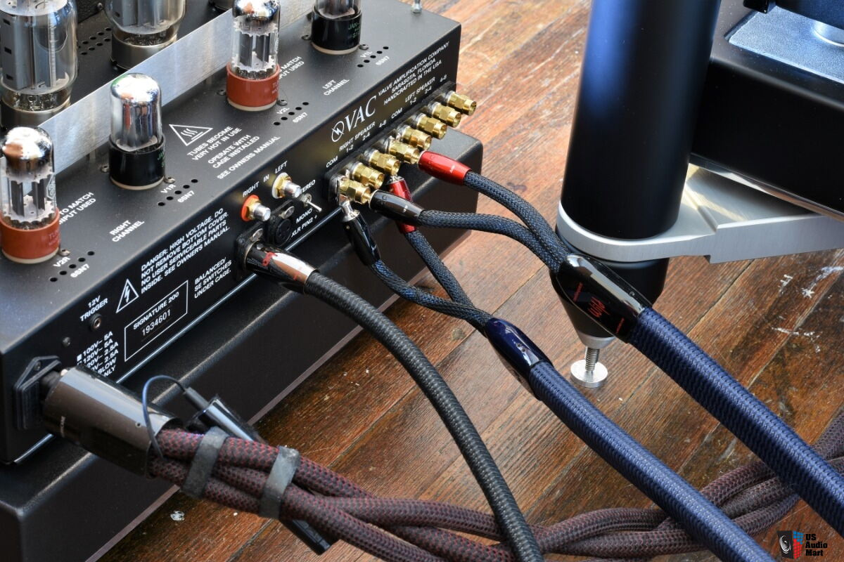 VAC Signature 200iQ Stereo Amplifier (Black & Chrome) Photo #4717180 ...