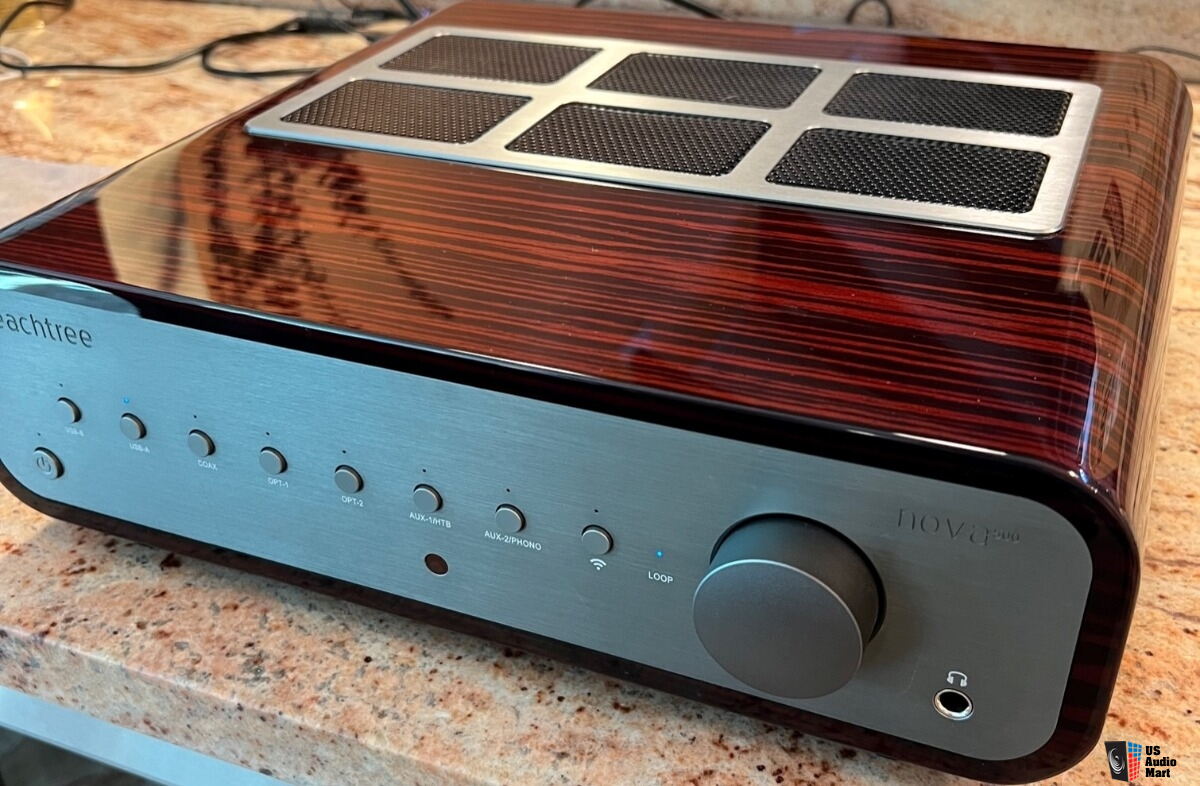 Peachtree Nova 500 Integrated Amplifier. Pre-Amp, DAC, 500 Watts. Phono ...
