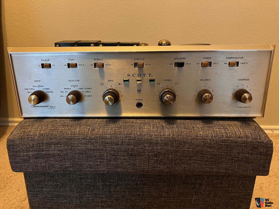 HH Scott 299D integrated amp built in 1964, fully restored and sounding ...