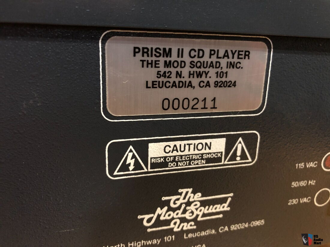 McCormack Mod Squad Prism II CD player TDA 1541A based... Primo!! from ...