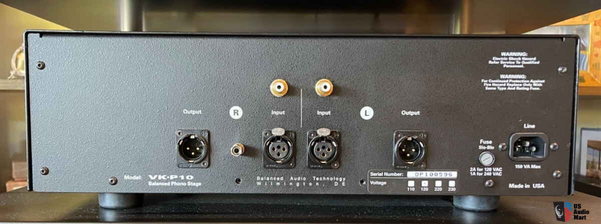 FS: Balanced Audio Technology (BAT) VK P-10 Tube Phono Stage Photo ...