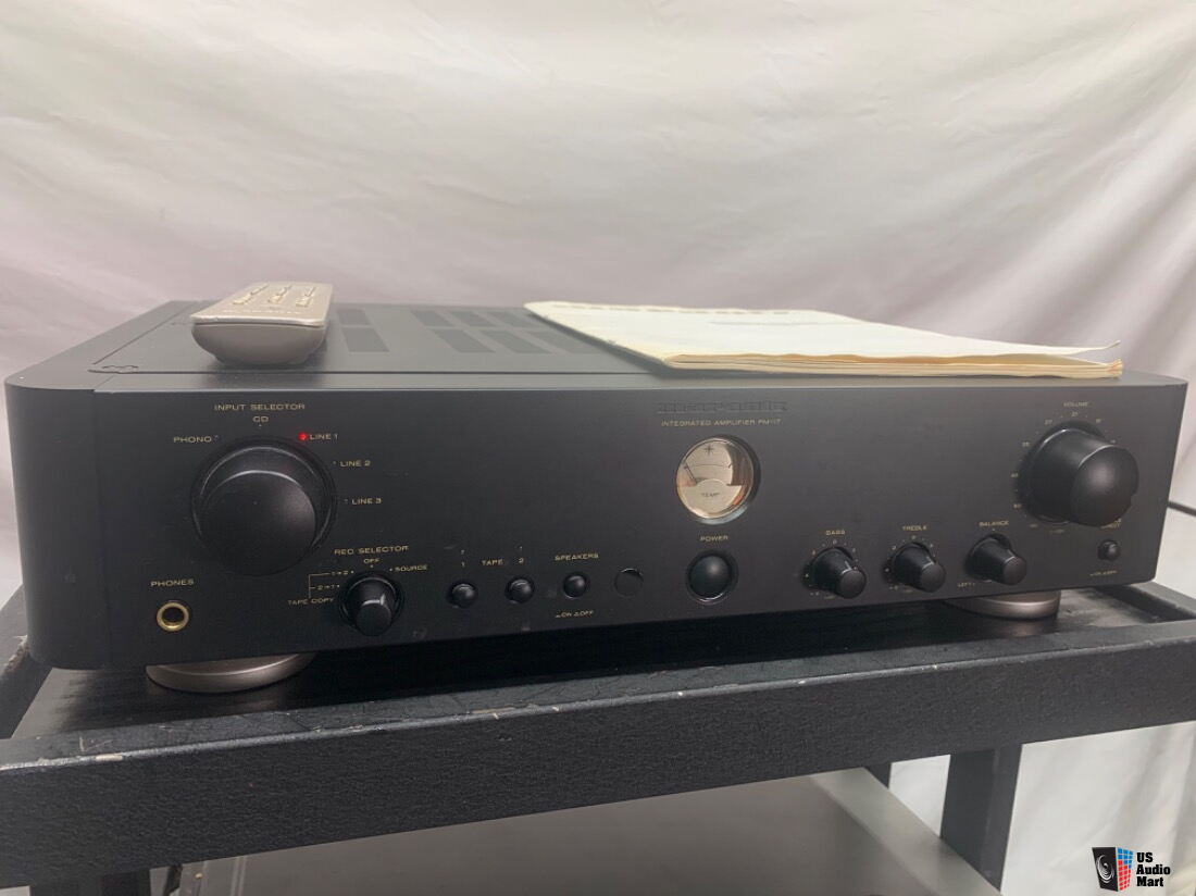 Marantz PM-17 Reference Stereo Integrated Amplifier Photo #4725372 - UK ...