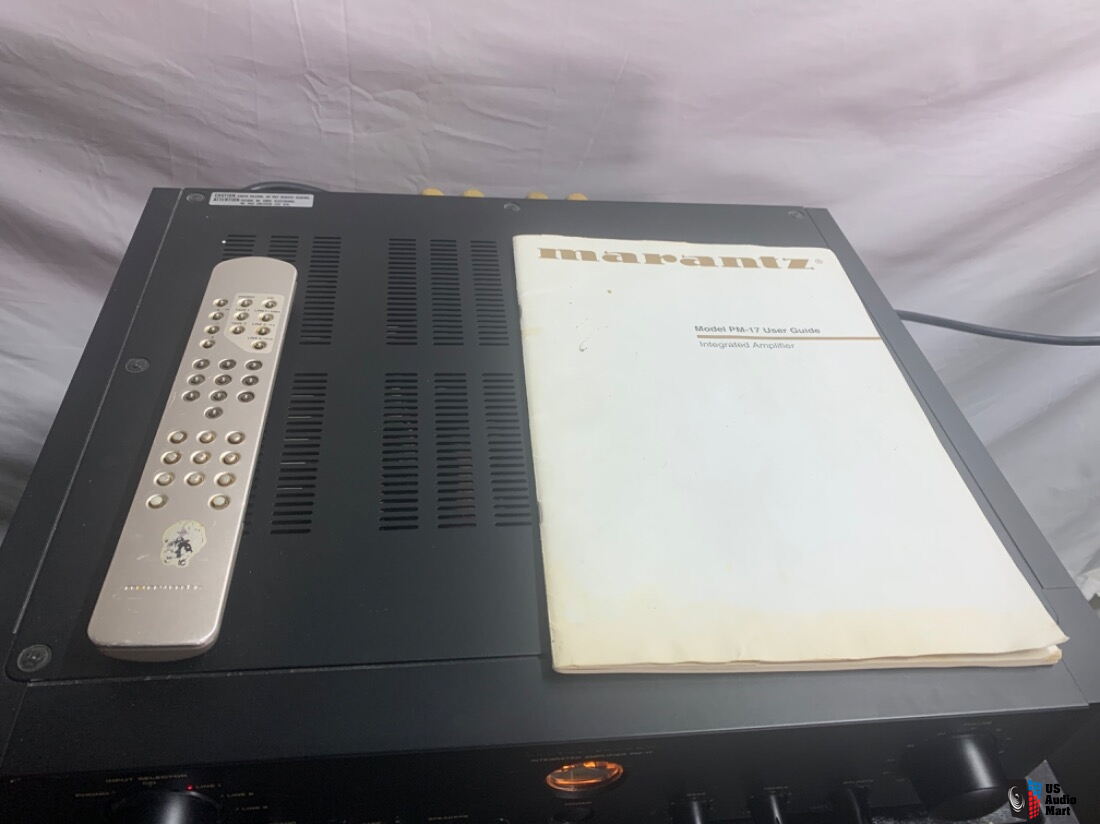 Marantz PM-17 Reference Stereo Integrated Amplifier Photo #4725375 - US ...