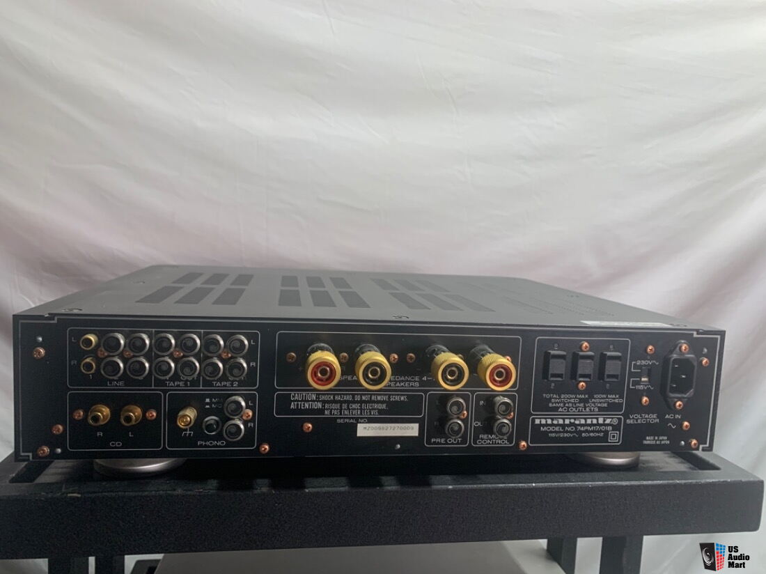 Marantz PM-17 Reference Stereo Integrated Amplifier Photo #4725376 - UK ...